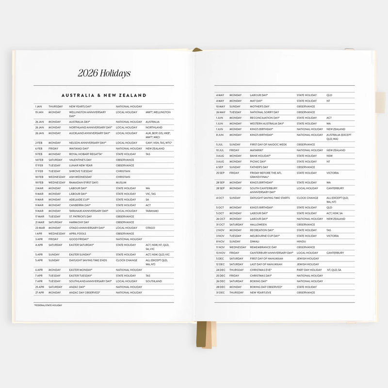 Fox & Fallow 2026 Planner (SALE) – Industria Store